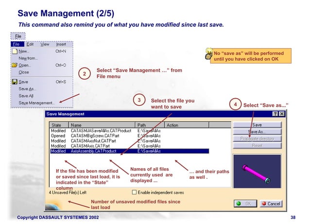 Catia assembly design.ppt | Desktop Publishing | Computer Software and ...