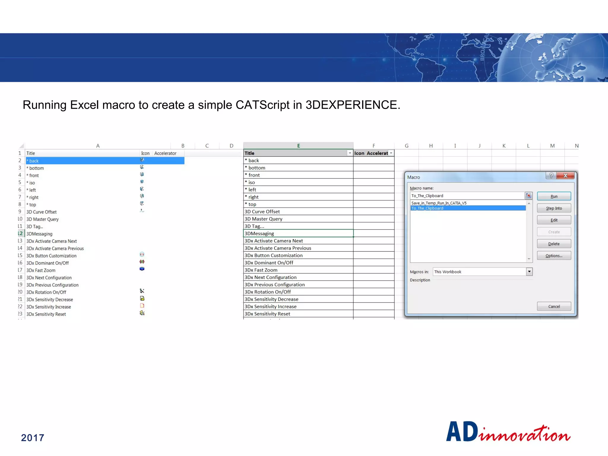 CATIA Commands Lists in 3DEXPERIENCE and V5 | PPT