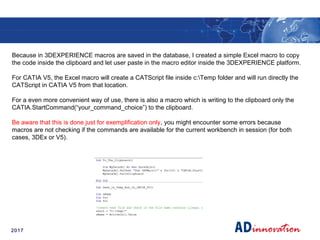 CATIA Commands Lists in 3DEXPERIENCE and V5 | PPT