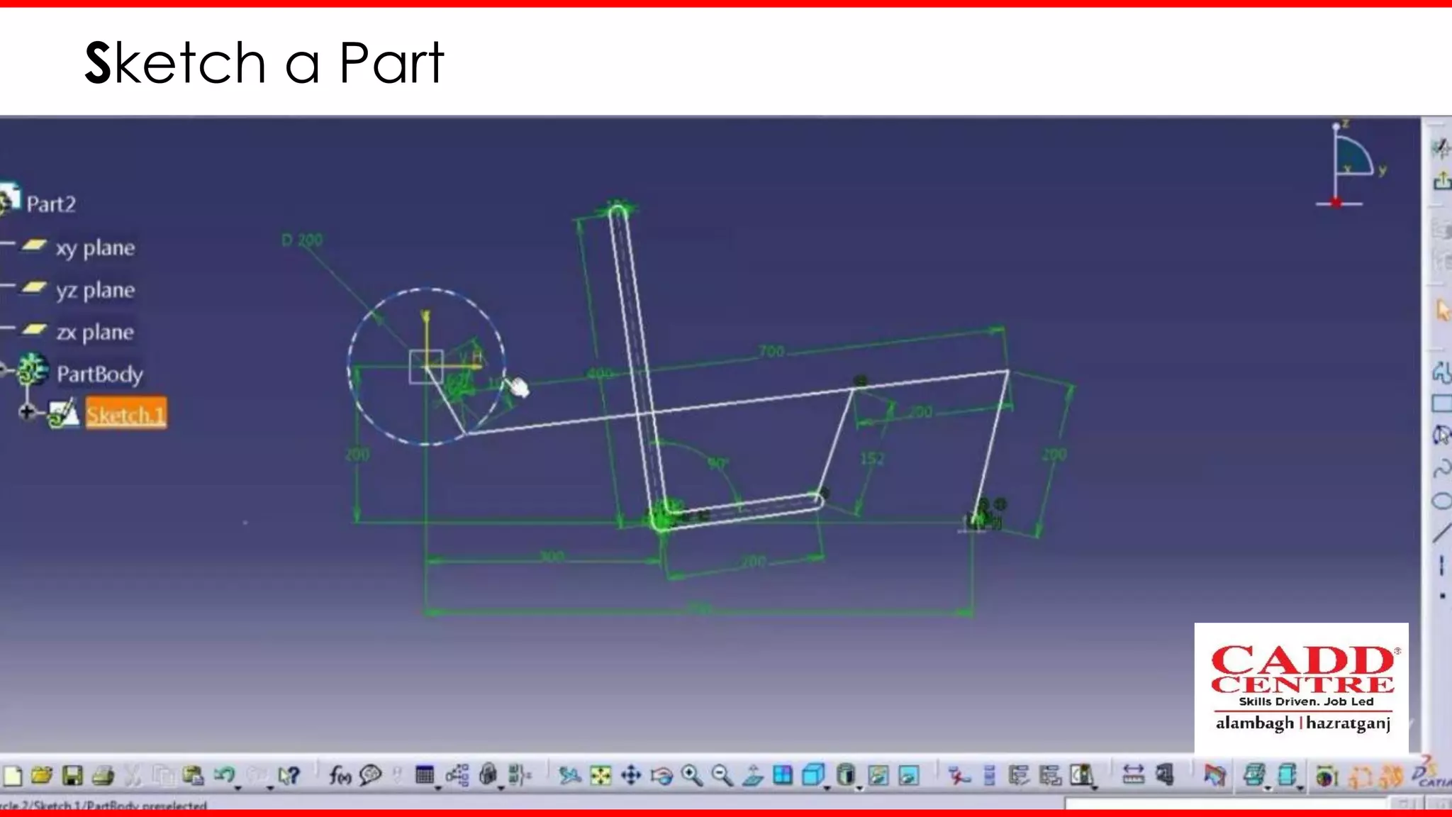 Catia essential and advanced cadd centre | PDF