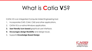 Catia essential and advanced cadd centre | PDF