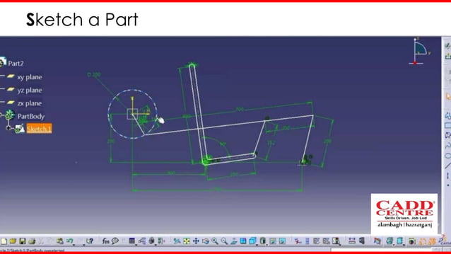 Catia essential and advanced cadd centre | PDF | Drawing and Sketching ...