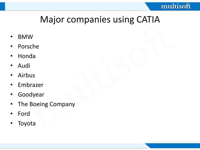 CATIA – Designing and Development | PPTX | Technology & Computing