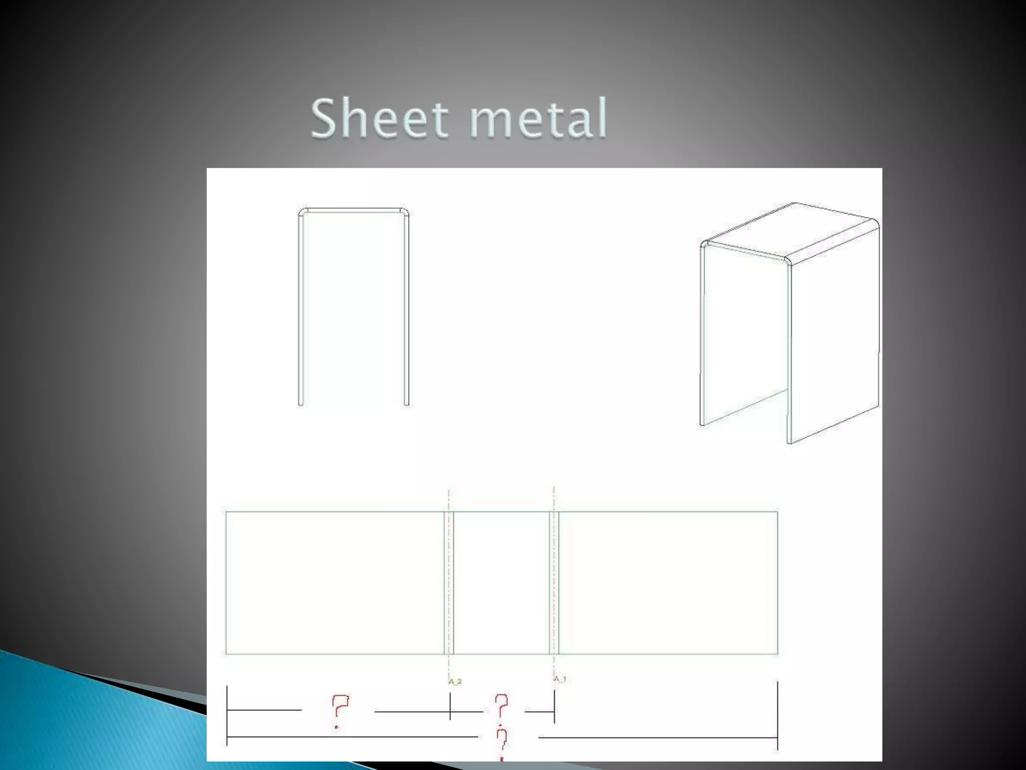 Catia sheetmetal parameters | PPTX