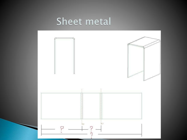 Catia sheetmetal parameters | PPTX