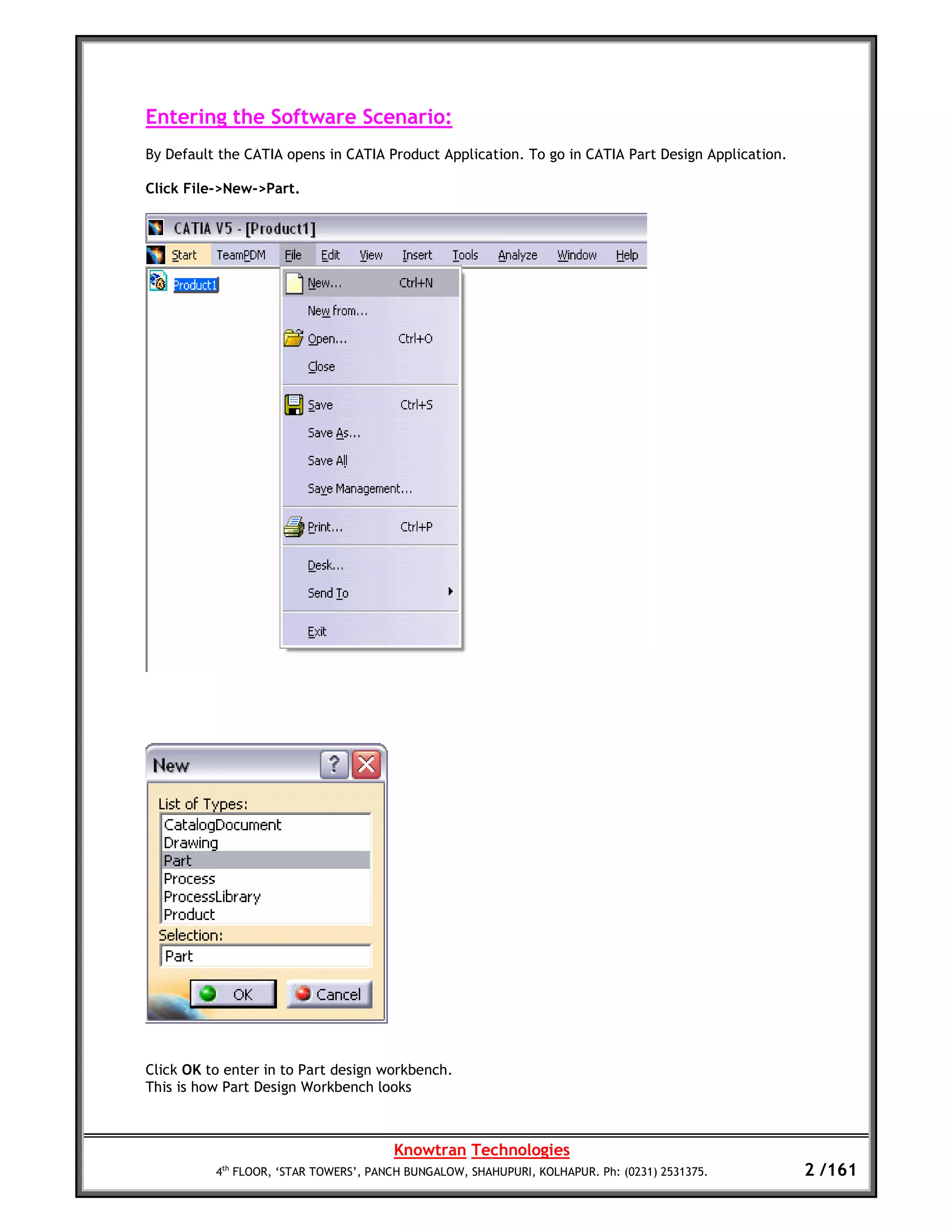 Catia v5 NOTES | PDF