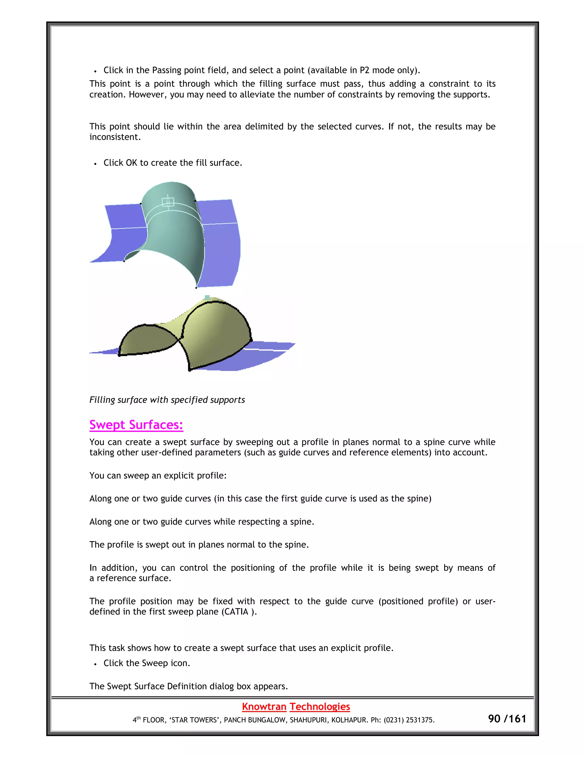 Catia v5 NOTES | PDF