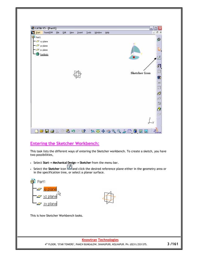 Catia v5 NOTES | PDF | Graphics Software | Computer Software and ...