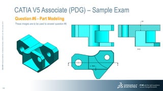CATIA V5 Associate_Sample Exam-PDG(PART Design) | PDF