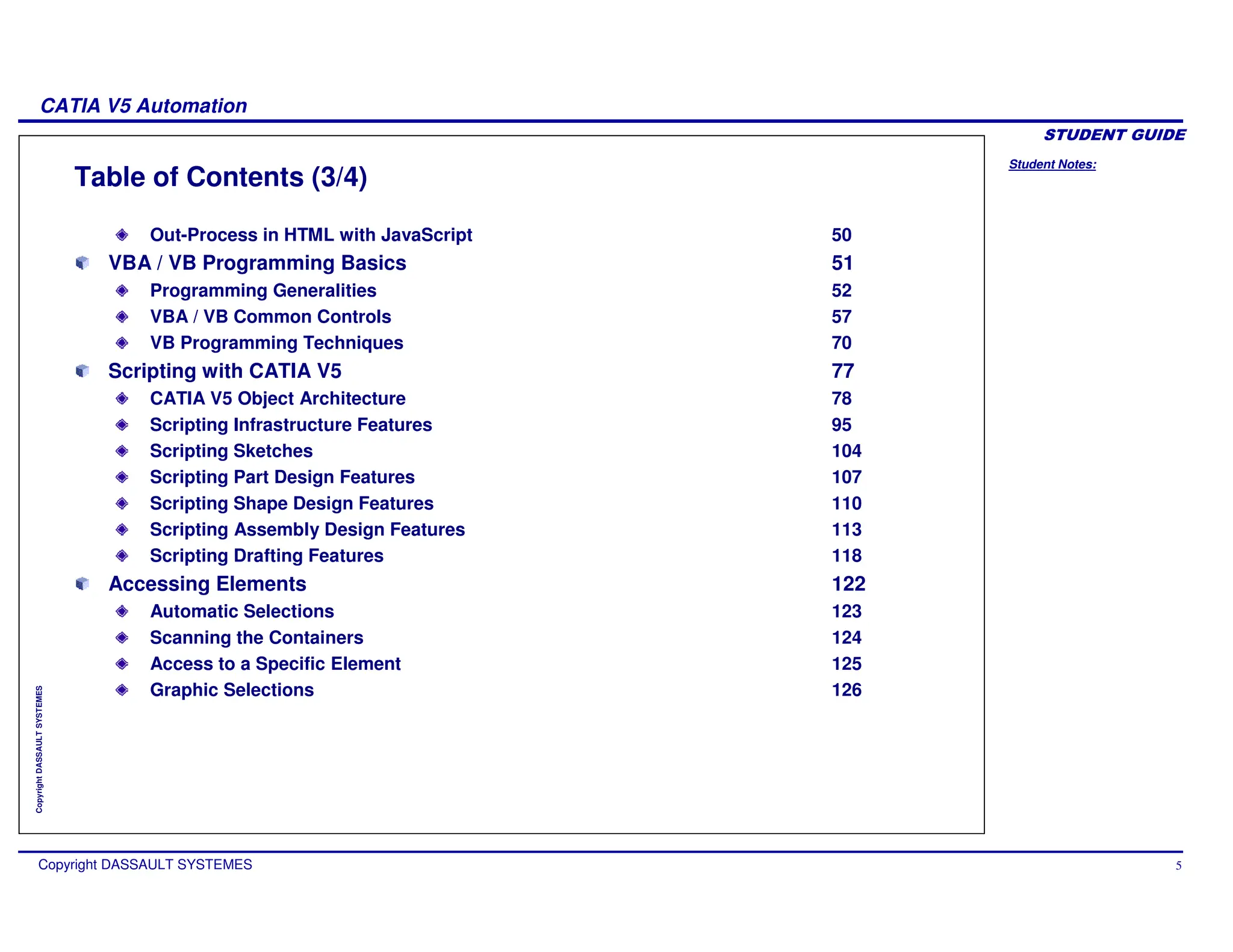 CATIA V5 Automation VB script.........pdf | Operating Systems | Computer Software and Applications
