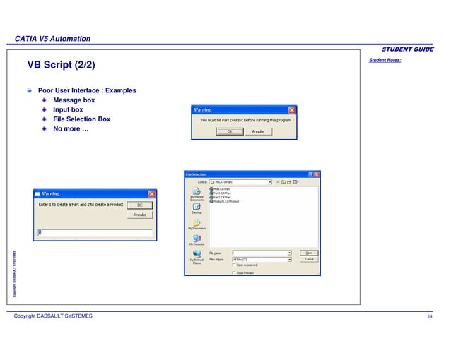 CATIA V5 Automation VB script.........pdf | Operating Systems | Computer Software and Applications