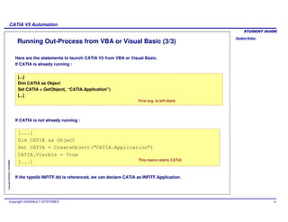CATIA V5 Automation VB script.........pdf | Operating Systems | Computer Software and Applications