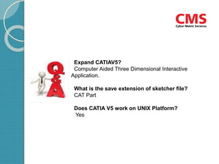 CATIA V5 Interview Questions & Answers | PPTX