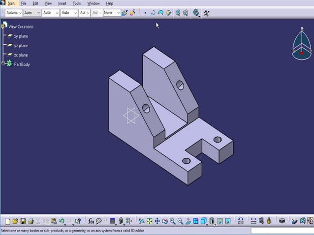 Catia v5 lecture notes | PDF