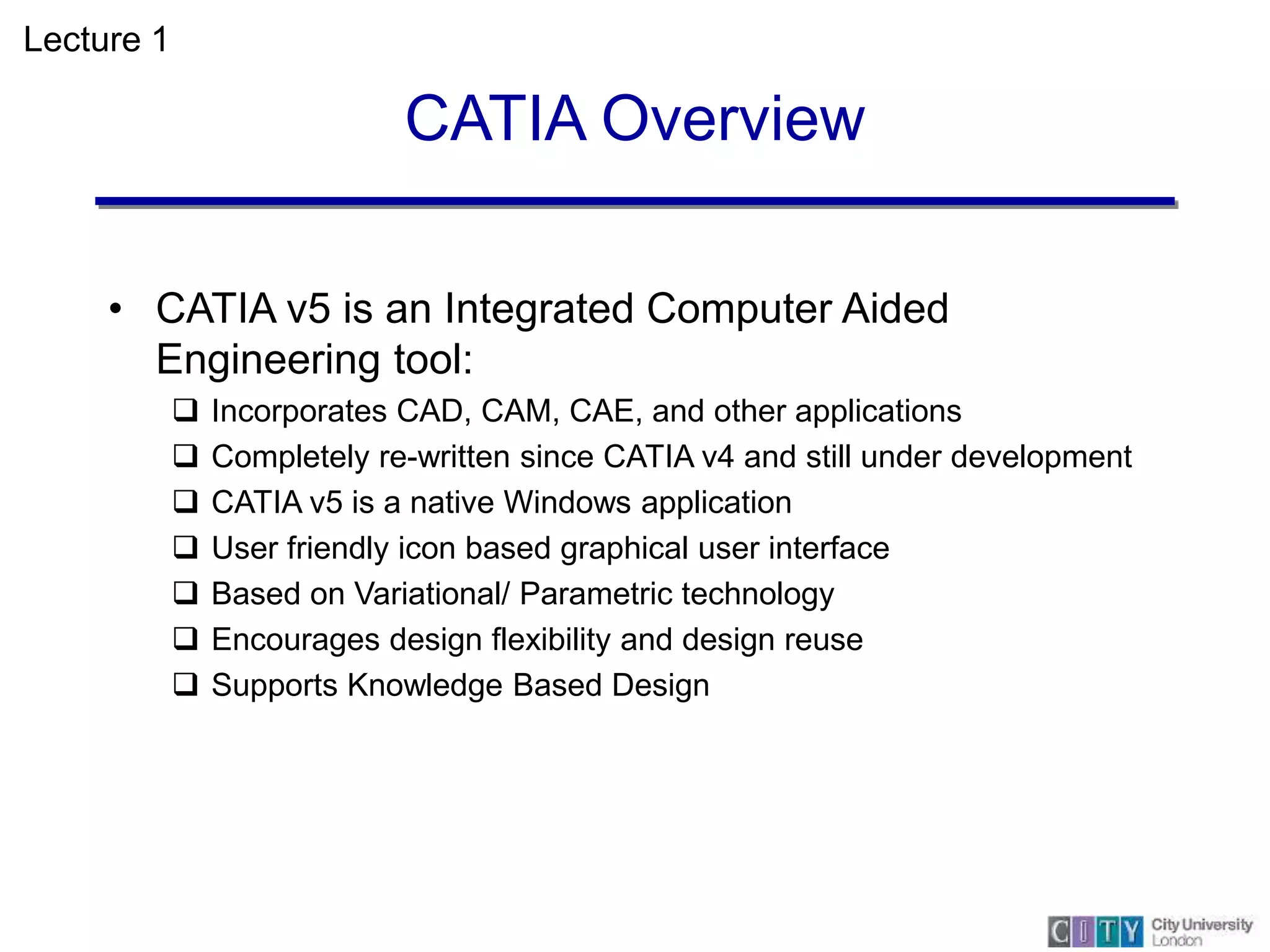 CATIA V5 Lectures.ppt