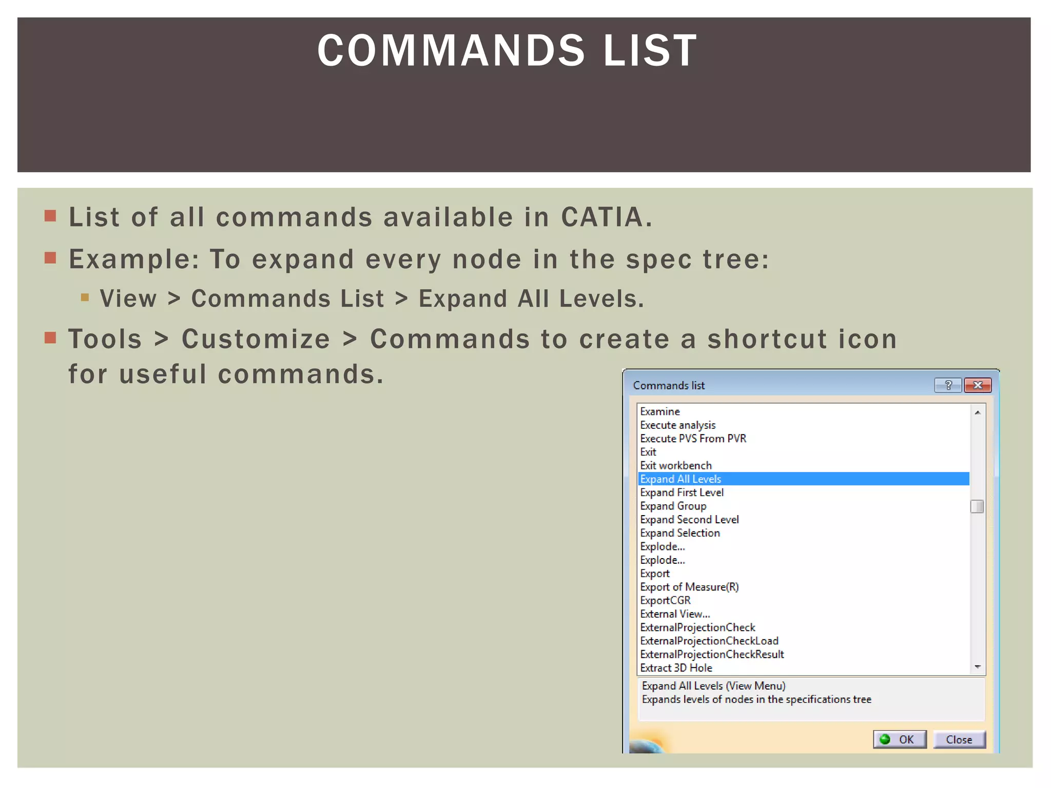 CATIA V5 Tips and Tricks | PDF