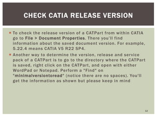 CATIA V5 Tips and Tricks | PDF