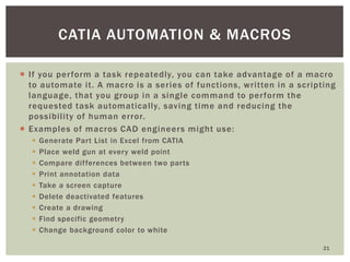 CATIA V5 Tips and Tricks | PDF