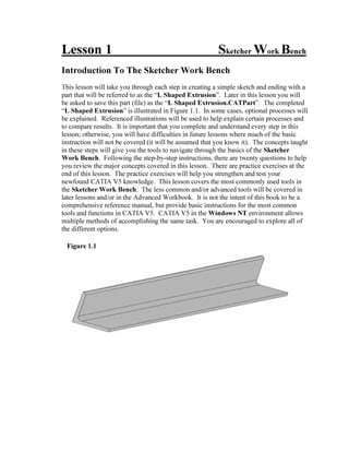 Catia v5 workbook | PDF