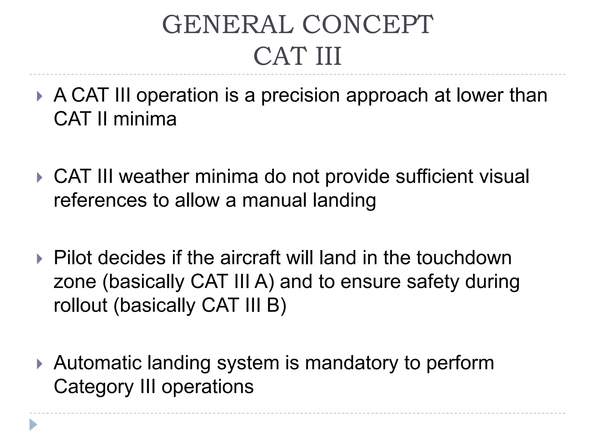 Cat i;ii;iii operations jakub muransky | PPTX
