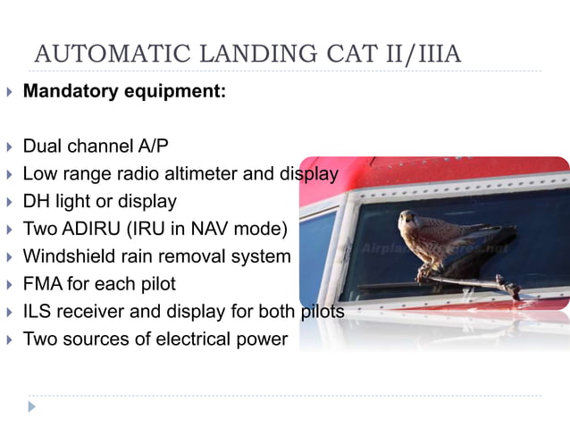 Cat i;ii;iii operations jakub muransky | PPTX | Air Travel | Travel Type