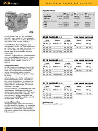 Cat industrial engines brochure | PDF