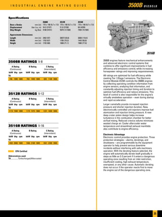 Cat industrial engines brochure | PDF