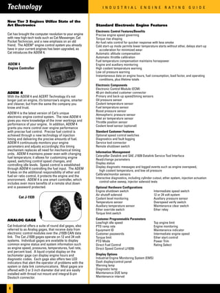 Cat industrial engines brochure | PDF