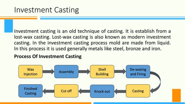 Different types of casting process and its application | PPTX ...