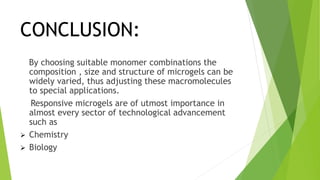 Cationic and anionic res ponsive gels | PPT