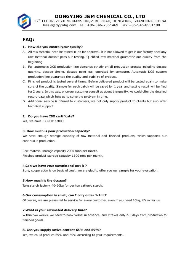 Cationic reagent PTAC 1881 for cationic starch in paper industry