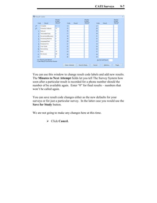 Cati tutorial | PDF