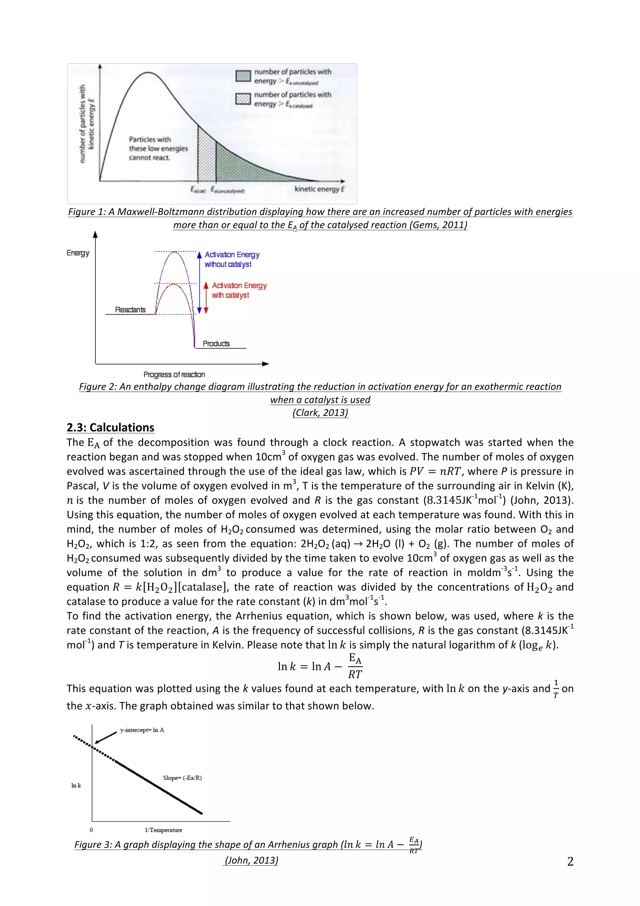 Catlase ia chemistry | PDF