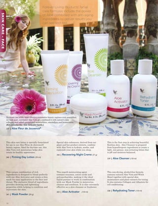 Forever Living Spain Catalog 2013 in English | PDF