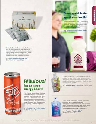 Forever Living Spain Catalog 2013 in English | PDF