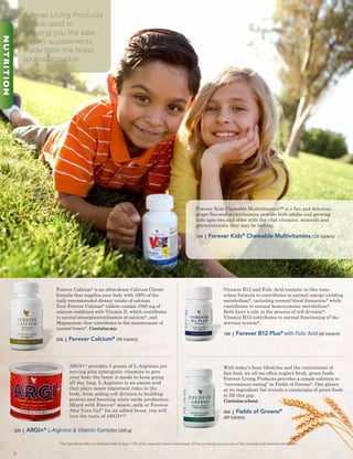 Forever Living Spain Catalog 2013 in English | PDF
