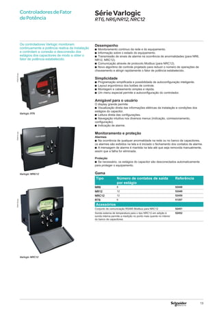 Catálogo de capacitores schneider | PDF
