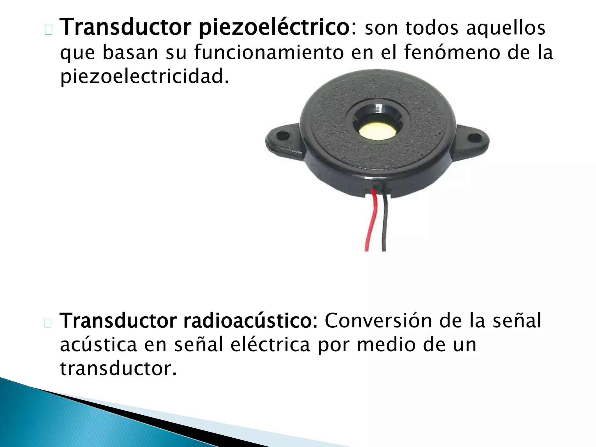Catálogo de dispositivos transductores y sensores | PPTX | Physics ...