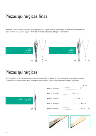 Catlogo instrumental aesculap | PDF