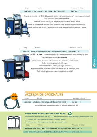 Catálogo lytec carros de limpieza | PDF