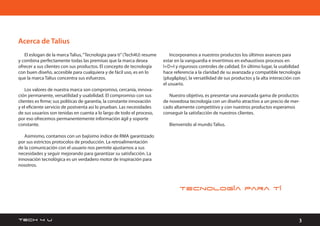 Catálogo Talius | PDF