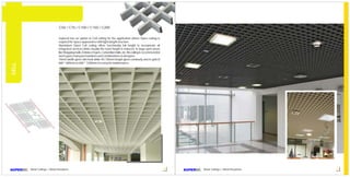 Linear Metal Ceiling Systems | PDF | Home Improvement | Home & Garden