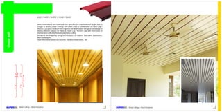 Linear Metal Ceiling Systems | PDF | Home Improvement | Home & Garden
