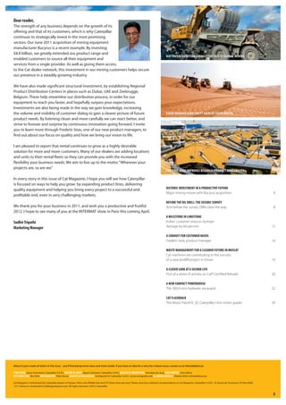 Cat magazine 2012 issue 1 | PDF