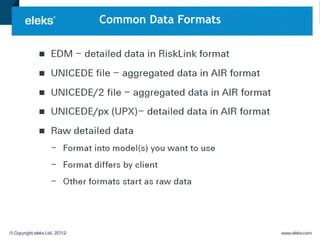 Introduction to Cat Modeling | PPTX