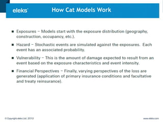Introduction to Cat Modeling | PPTX