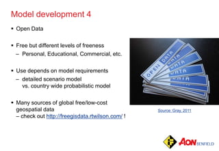 Building Catastrophe Models using Open Data and Open Source | PPTX