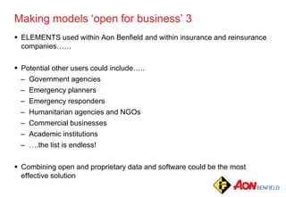 Building Catastrophe Models using Open Data and Open Source | PPTX