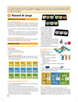 Catán expansión Ciudades y caballeros (Reglas) - Juego de mesa | PDF
