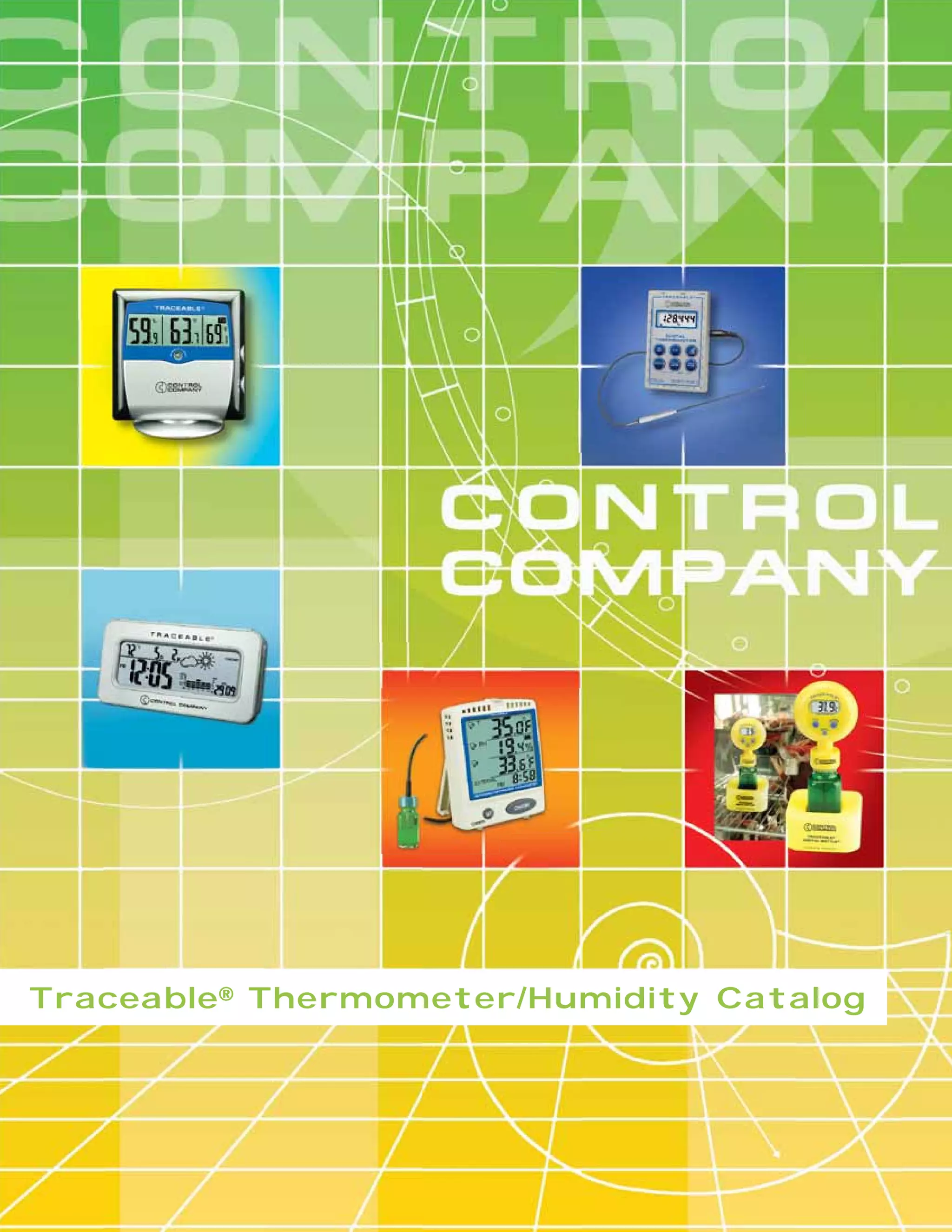 EBSO: CATALOGO CONTROL COMPANY - TERMOMETROS-HIGROMETROS | PDF
